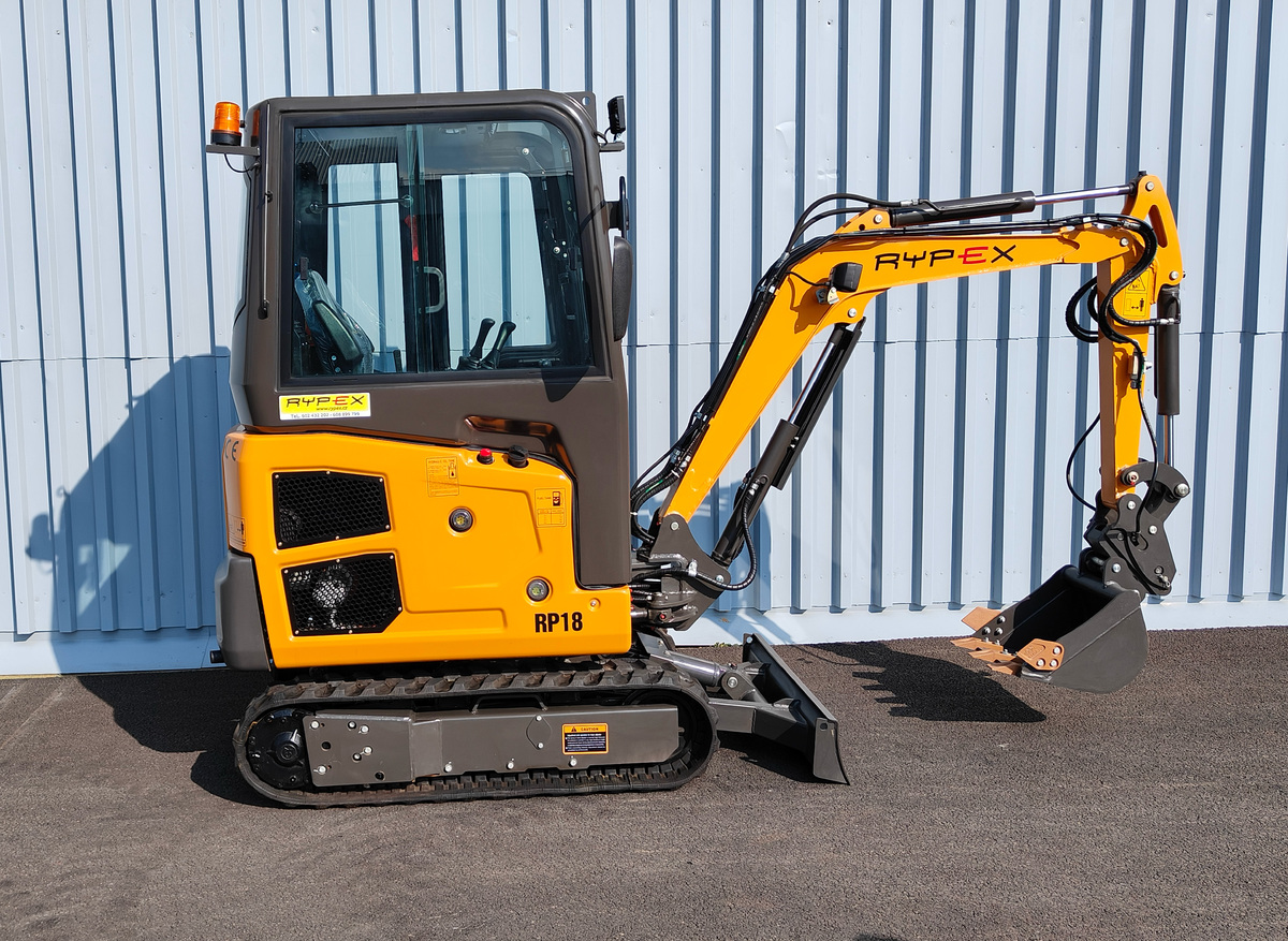 Minibagr RP18 | Katalog | Prodej minibagrů Rypex®